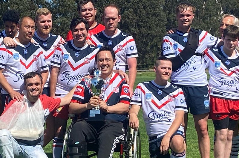 Roosters Physical Disability Rugby League title - OurFootyTeam