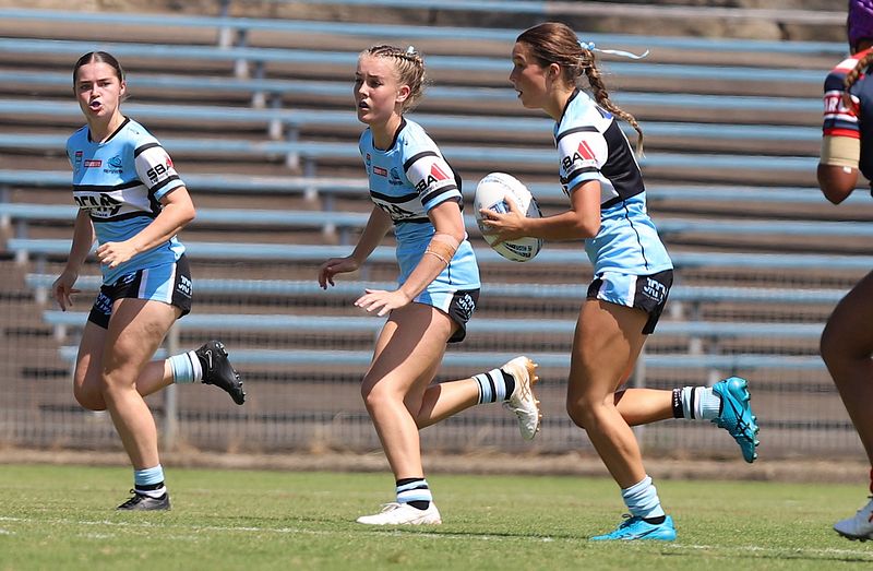 Sharks girls slips to losses - OurFootyTeam