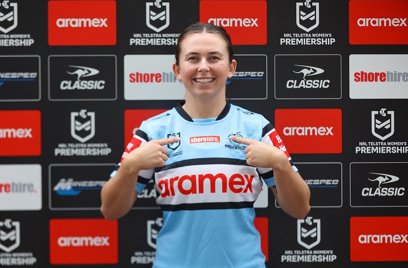 Quincy signs on as NRLW Shark #1 - OurFootyTeam